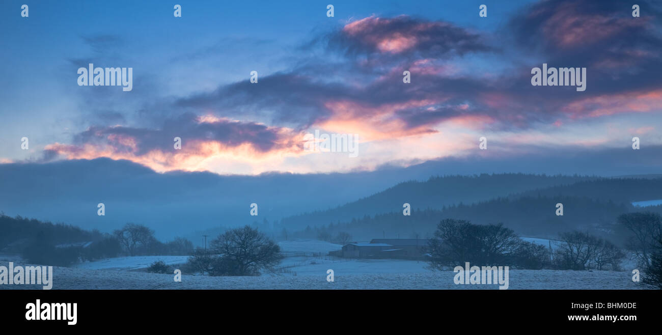 Macclesfield Forest at Dawn Stock Photo - Alamy