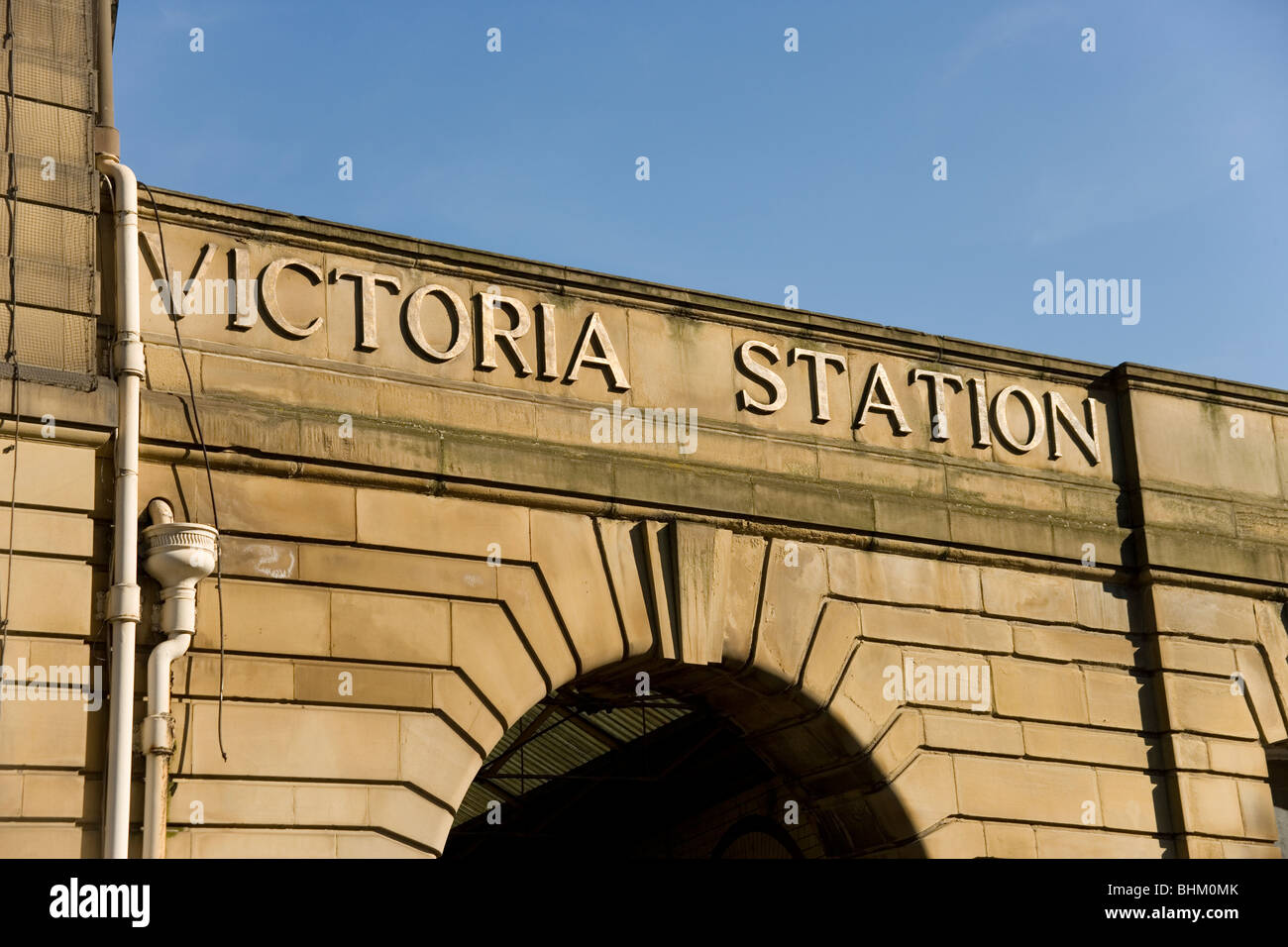 Victoria Station in Manchester Stock Photo - Alamy