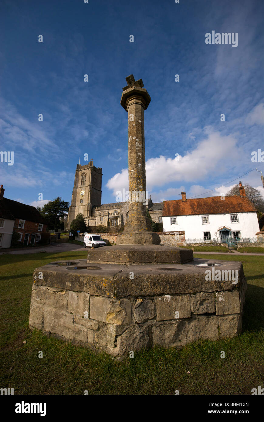 St Michaels Church Aldbourne Wiltshire UK Stock Photo - Alamy