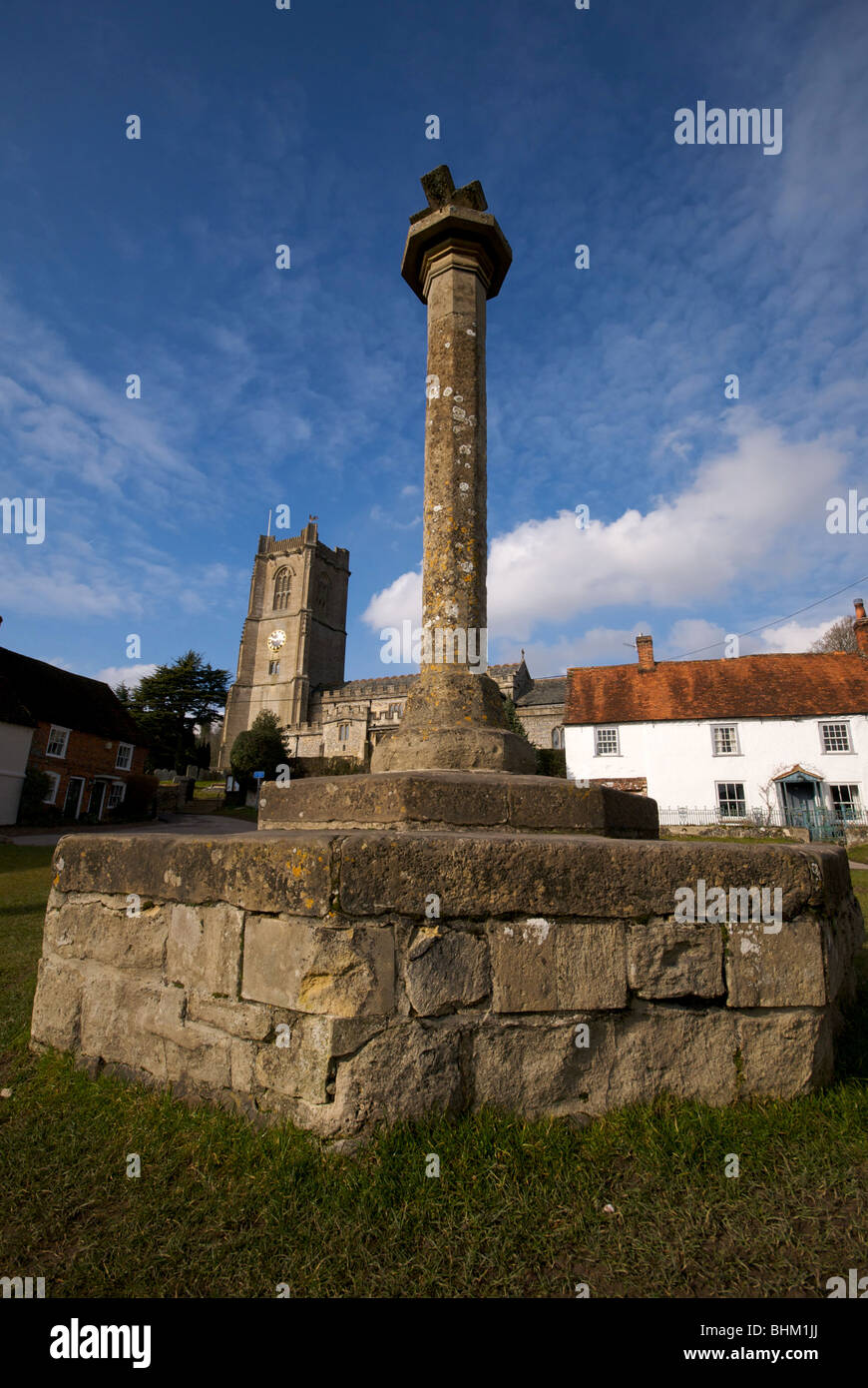 St Michaels Church Aldbourne Wiltshire UK Stock Photo - Alamy