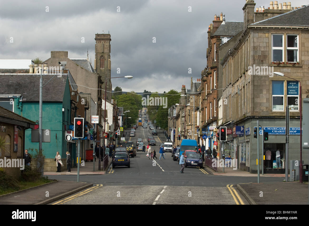 The High Street, Helensburgh in Argyle and Bute Stock Photo - Alamy