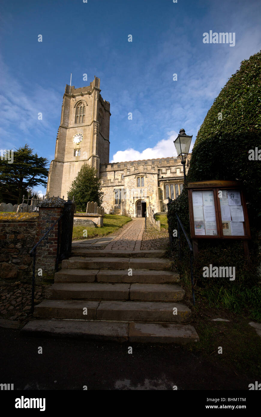 St Michaels Church Aldbourne Wiltshire UK Stock Photo - Alamy