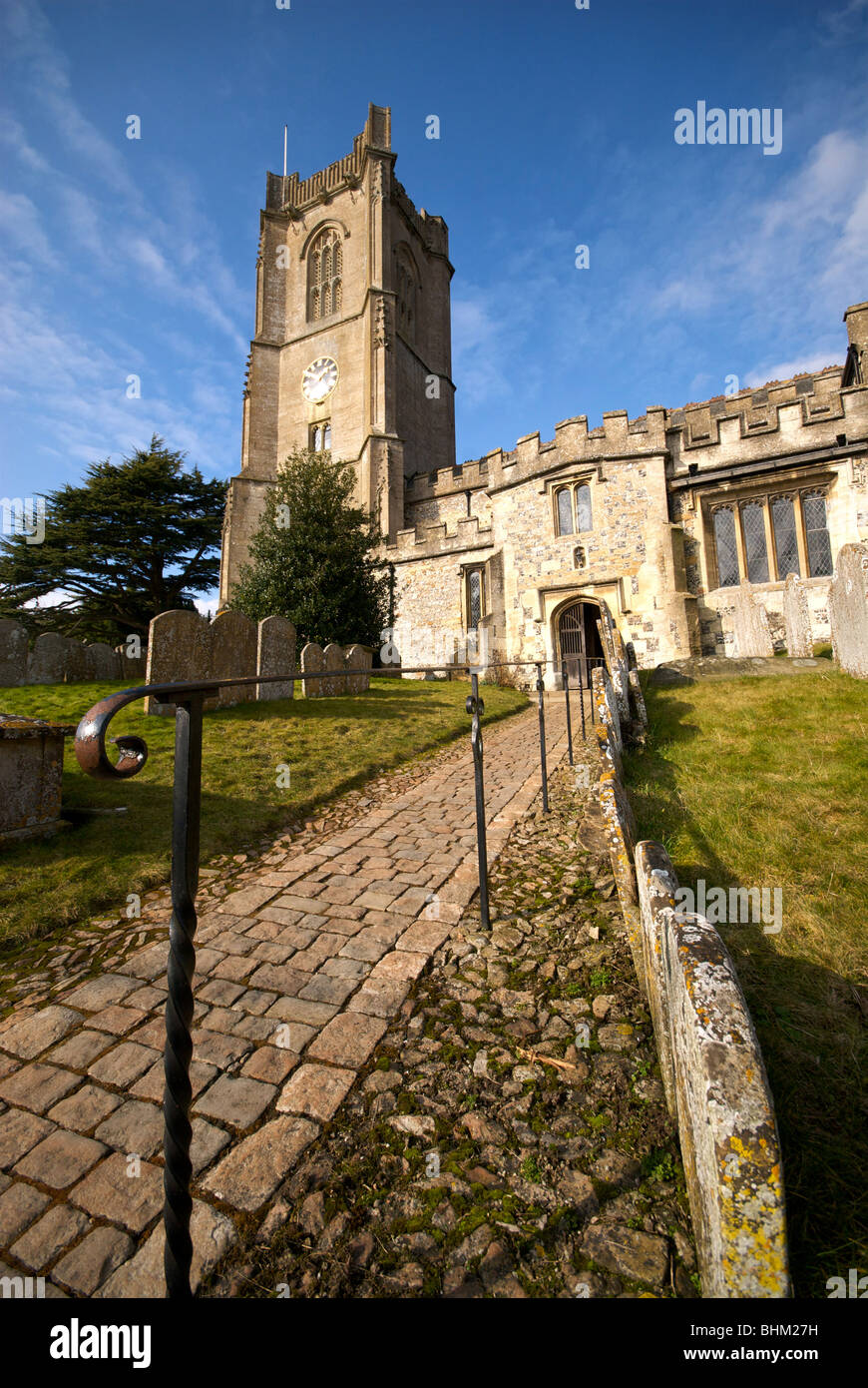 St Michaels Church Aldbourne Wiltshire UK Stock Photo - Alamy