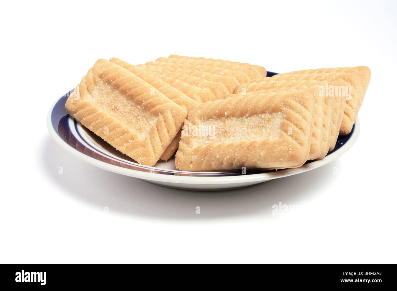 Plate of biscuits cutout hi-res stock photography and images - Alamy