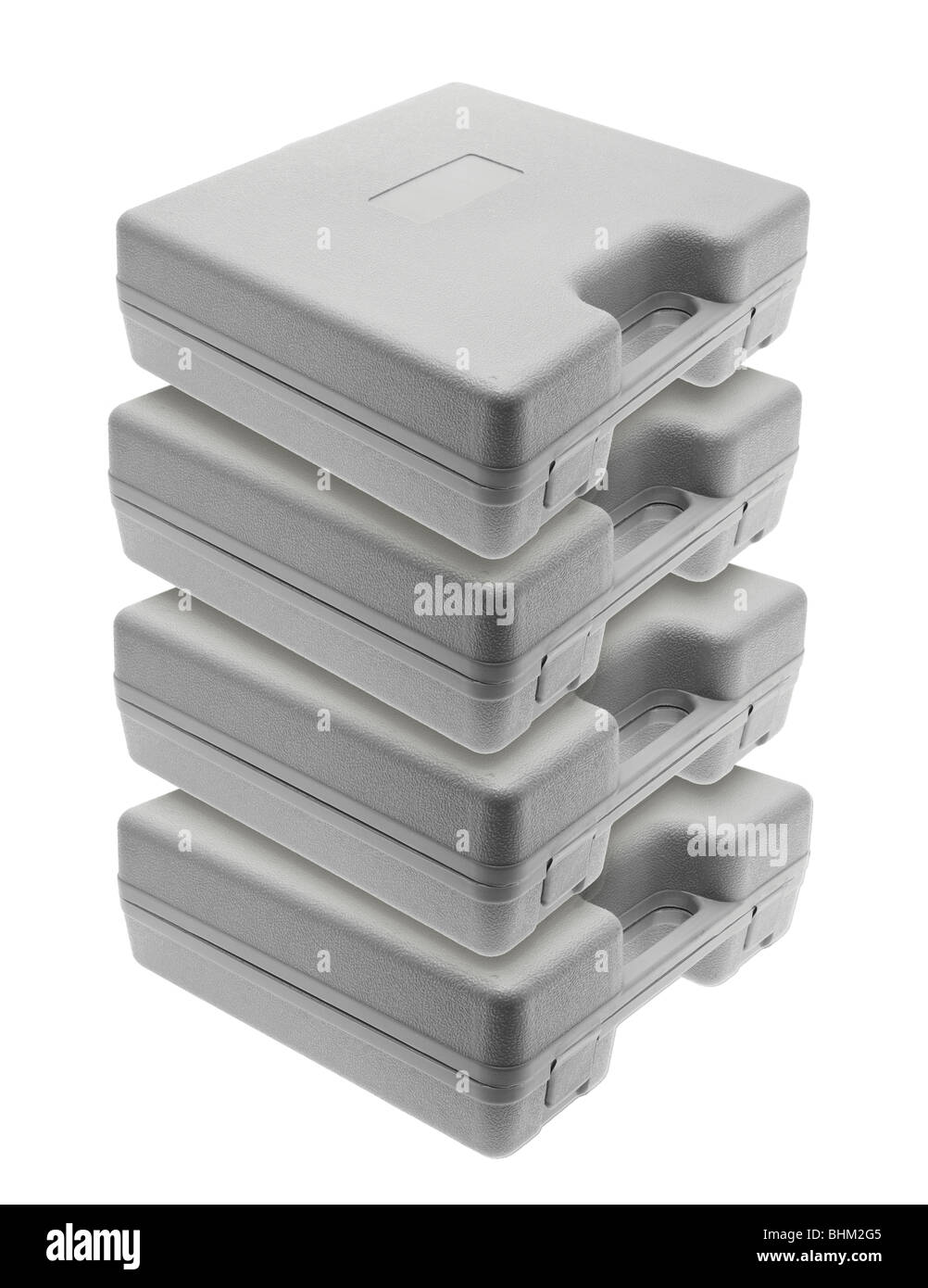 Stack of Tool Boxes Stock Photo - Alamy