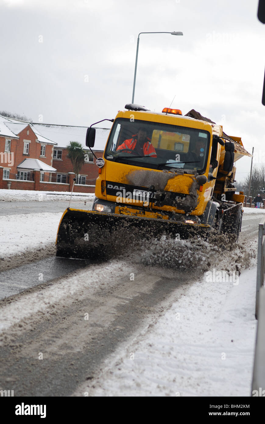 Snow Plough Stock Photo - Alamy