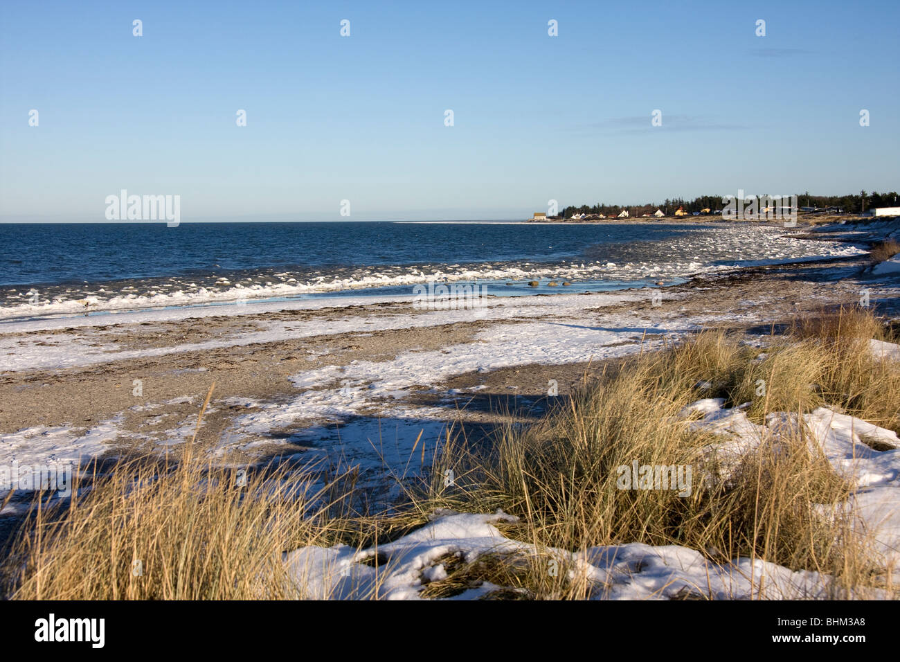 Beach of northern Djursland Stock Photo - Alamy
