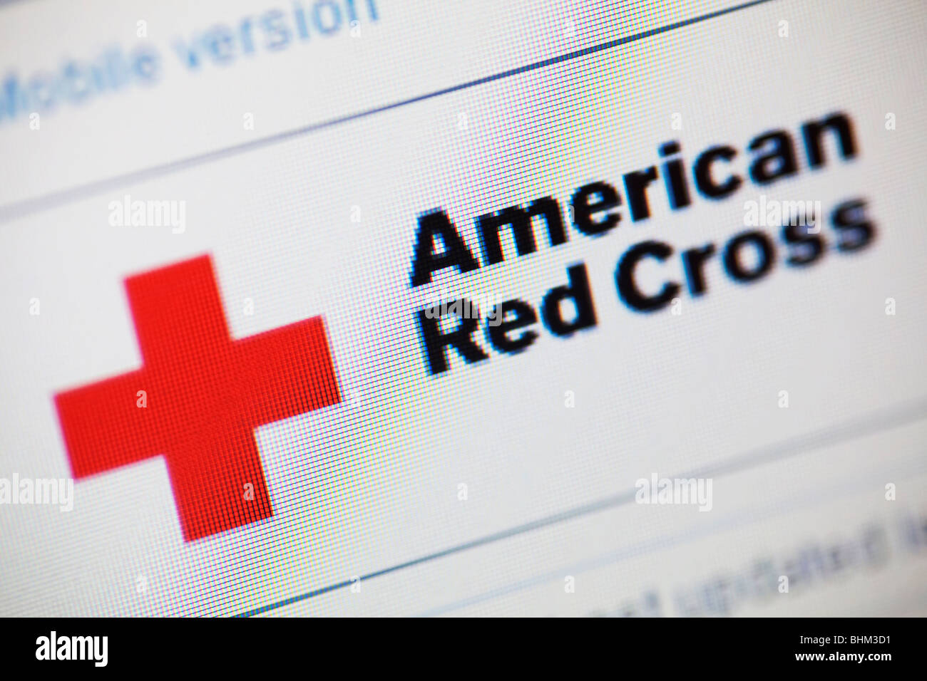 Humanitarian aid american red cross hi-res stock photography and images ...
