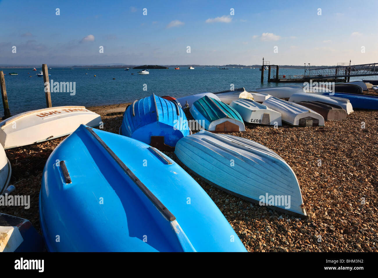 Chichester harbour langstone footpath hi-res stock photography and ...