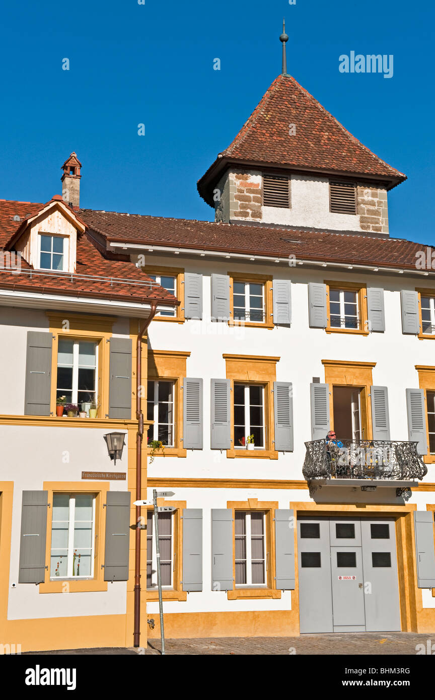 Typical house at switzerland hi-res stock photography and images - Alamy