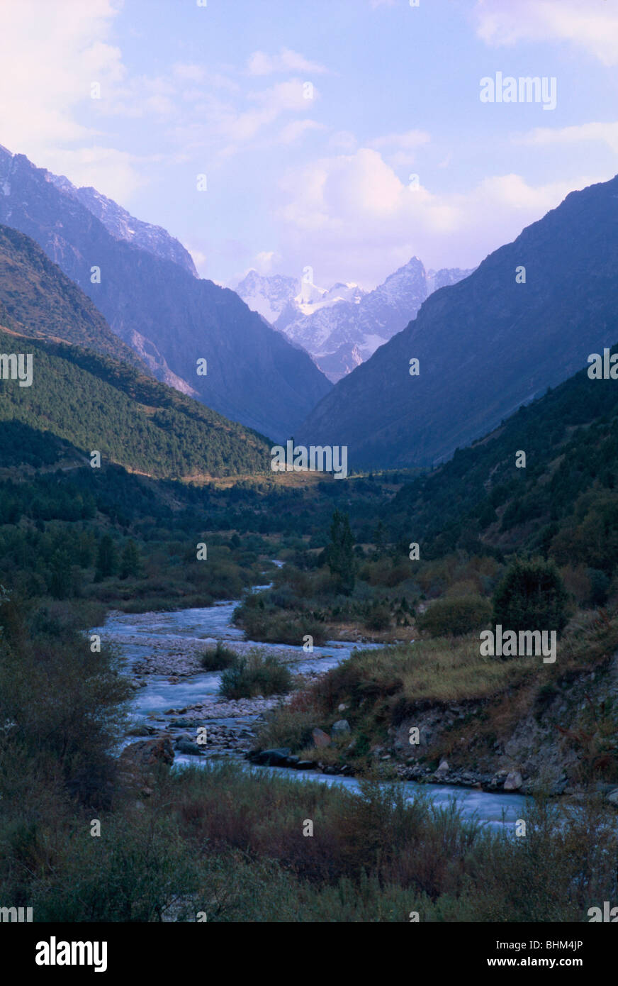 Ala Archa Gorge in Altay Mountain, Kyrgyzstan Stock Photo - Alamy