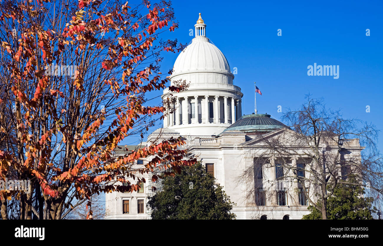 Arkansas state capitol dome hi-res stock photography and images - Alamy