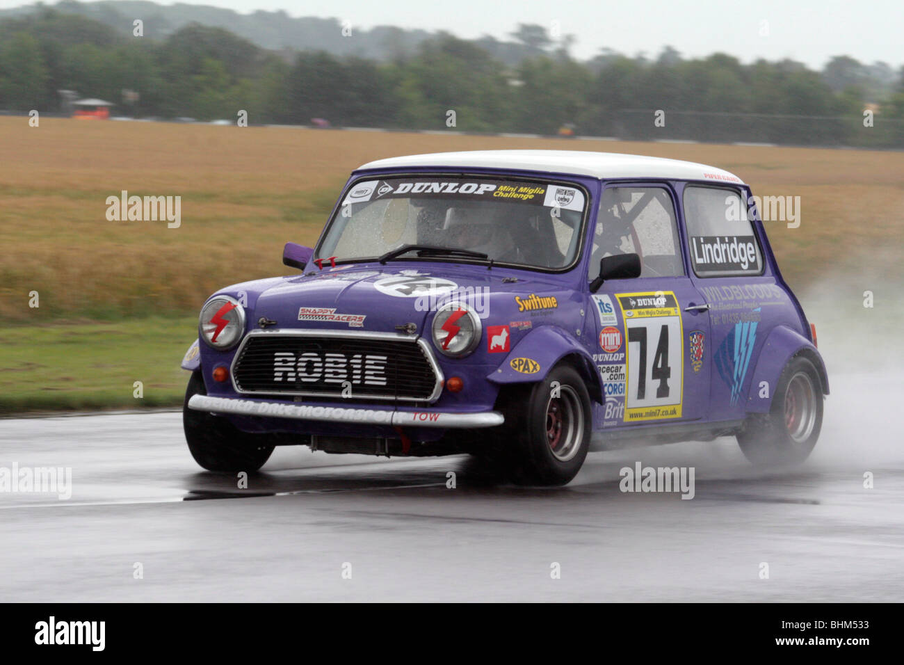 Mini Miglia Challenge at the British Motorsport Festival at Castle ...