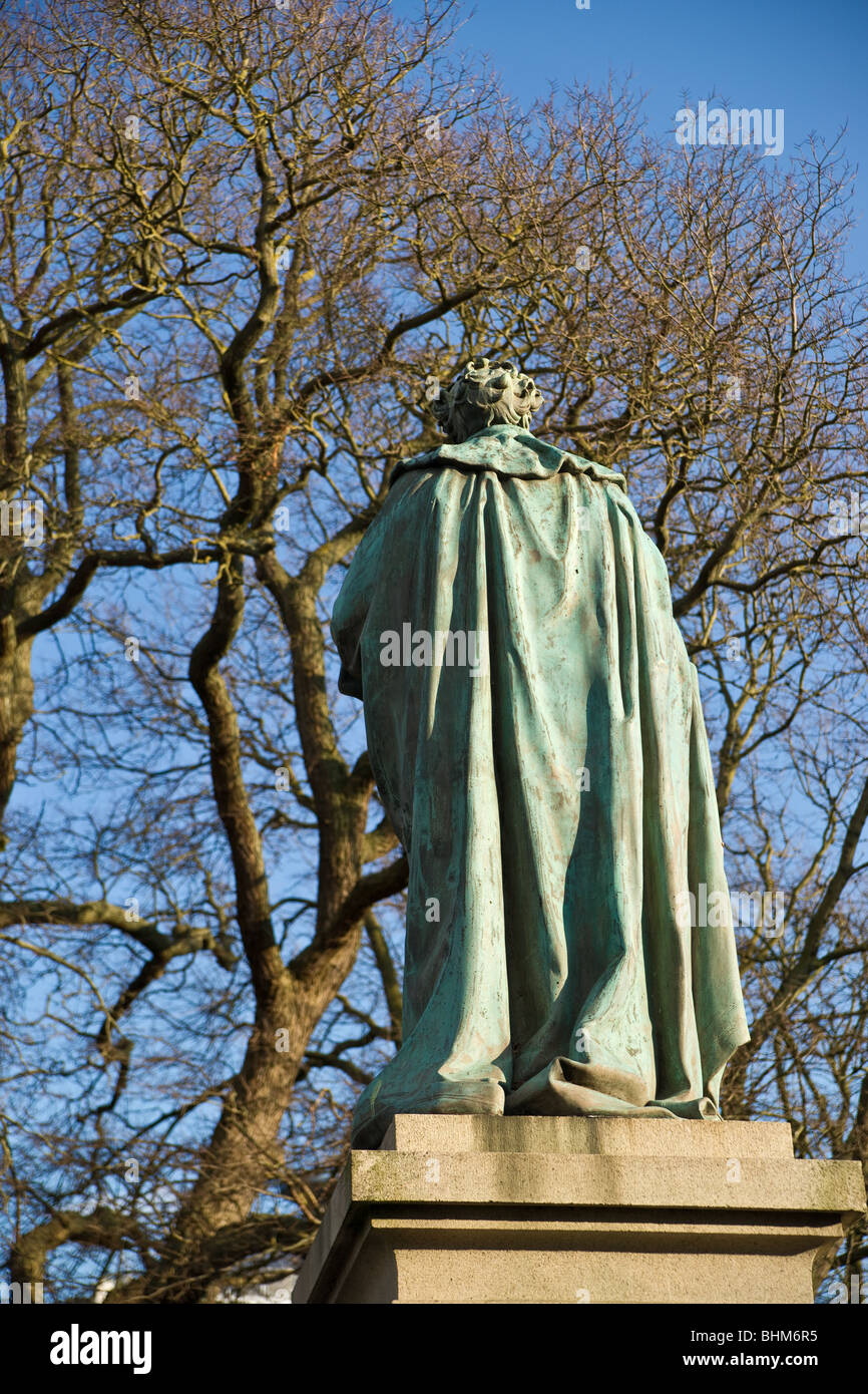 Rear View of Statue Stock Photo - Alamy