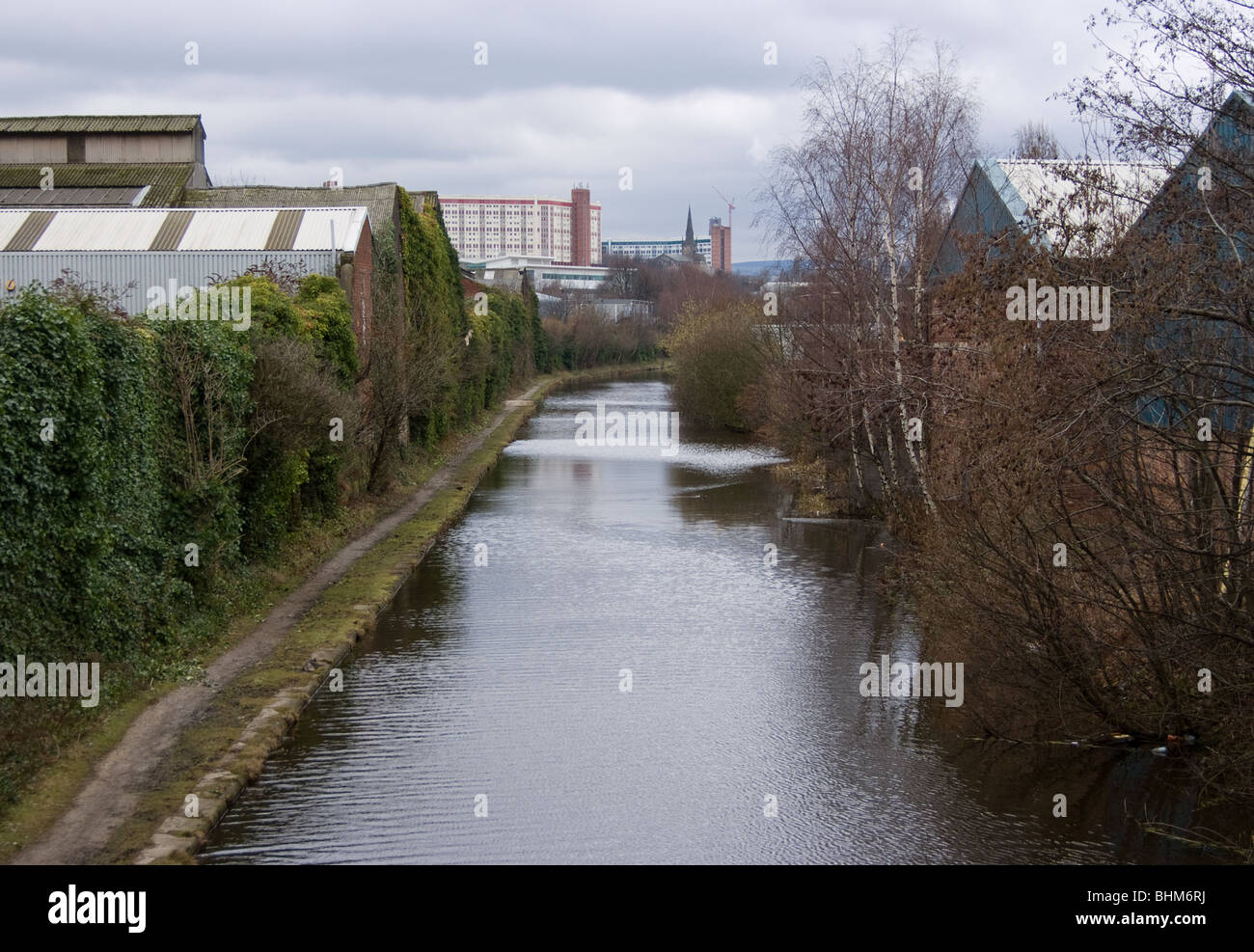 Sheffield canal hi-res stock photography and images - Alamy