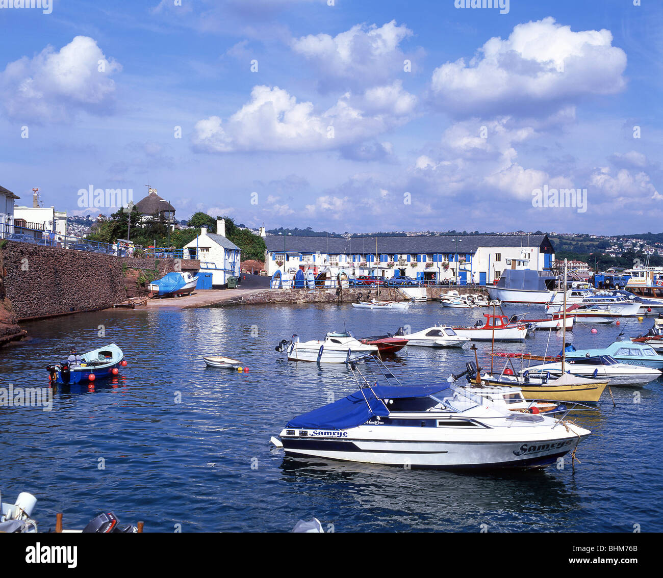 Paignton Harbour, Paignton, Devon, England, United Kingdom Stock Photo ...