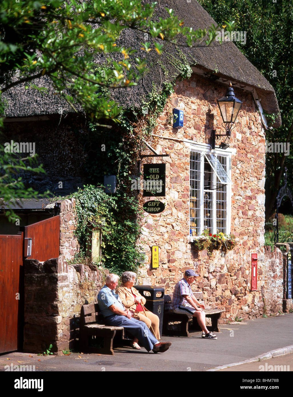 Village scene, Cockington, Devon, England, United Kingdom Stock Photo ...