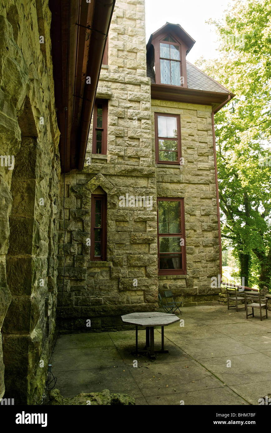 Castle built for Abram Piatt and located in West Liberty Ohio completed ...