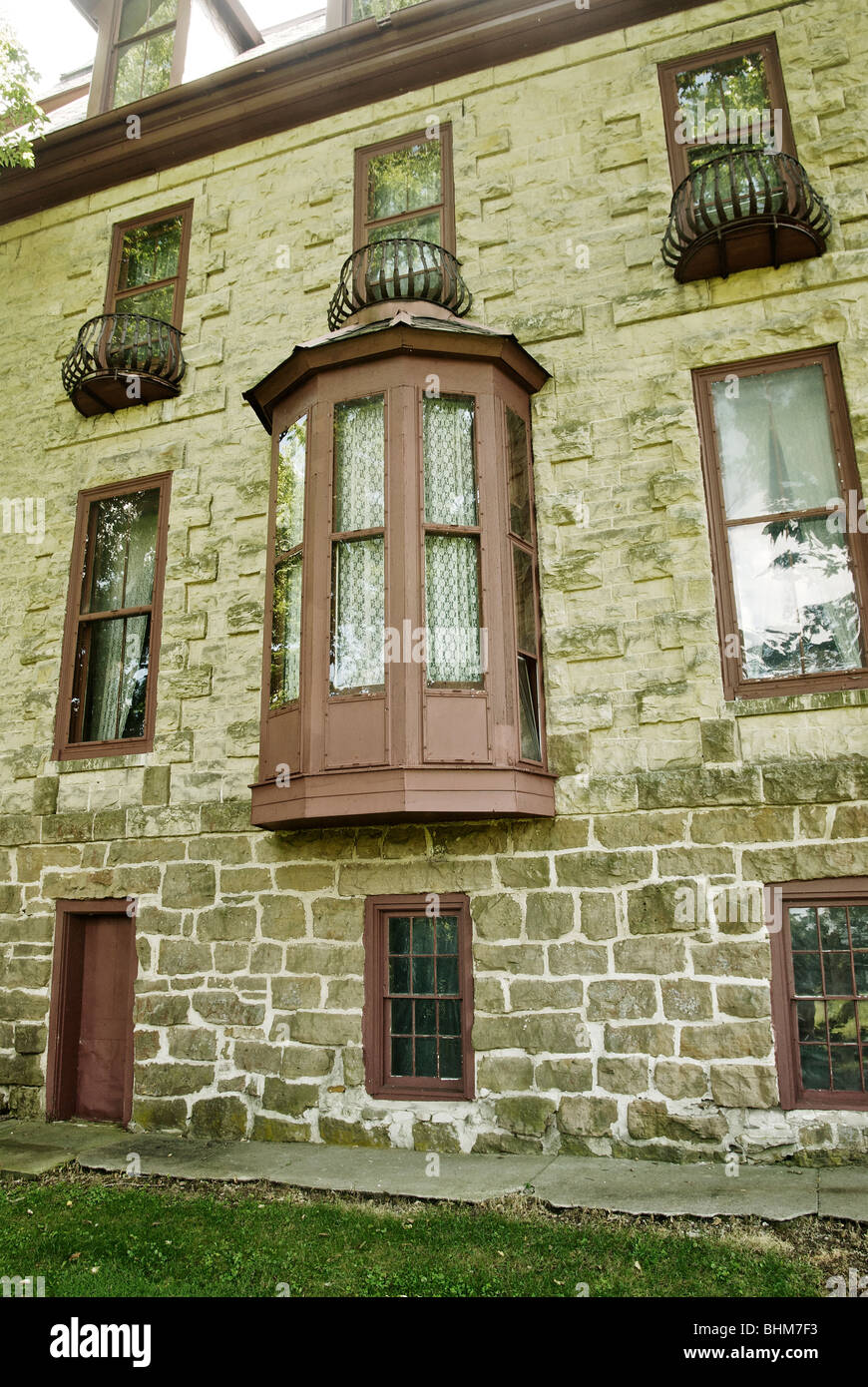 Castle built for Abram Piatt and located in West Liberty Ohio completed ...