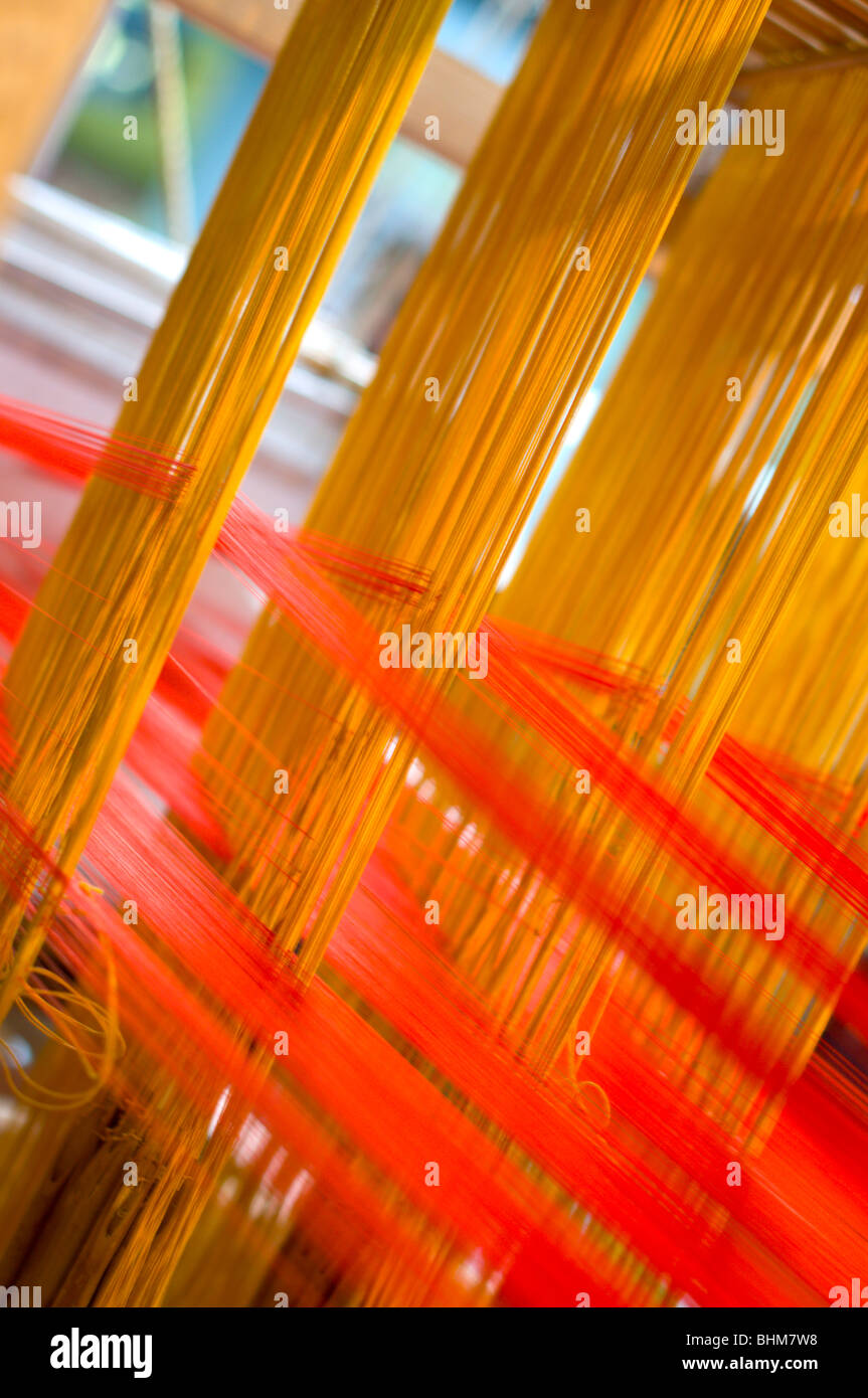 Spindle weaving hi-res stock photography and images - Alamy