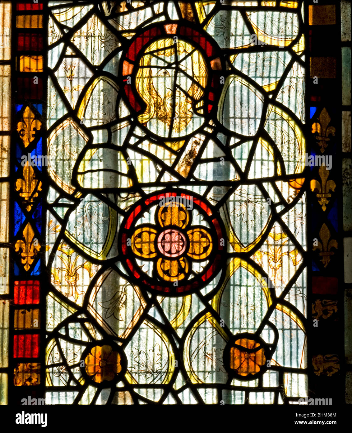 Medieval stained glass images hi-res stock photography and images - Alamy