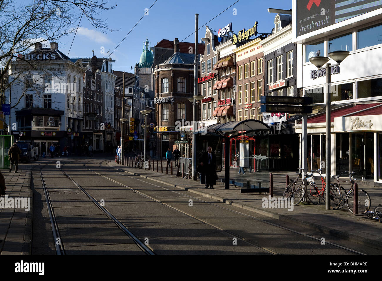 Holland, Amsterdam, Rembrandt Square Stock Photo - Alamy