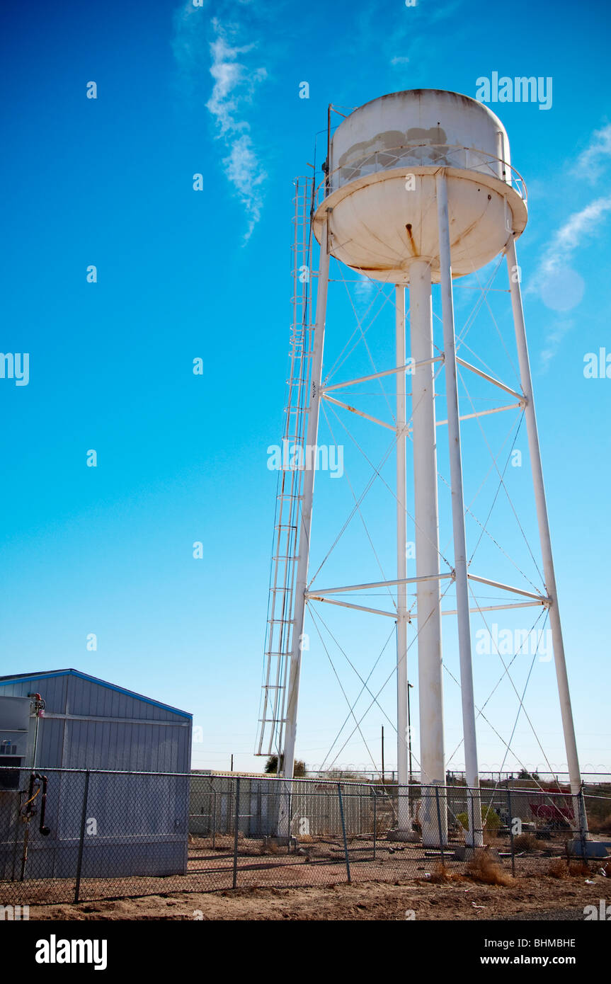 The water tower in St.John's Indian School, on the GIla Indian ...