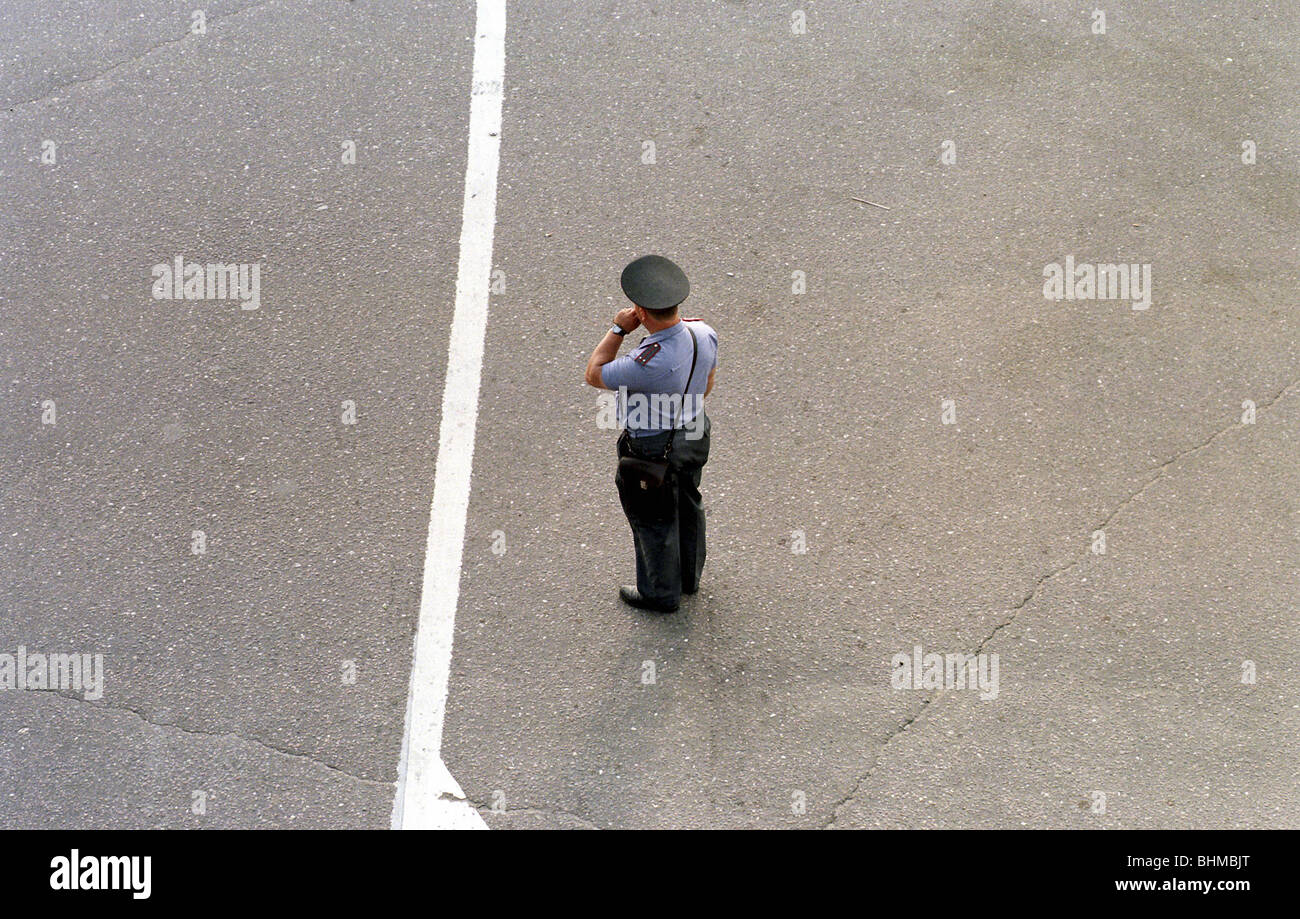 Russian traffic police work hi-res stock photography and images - Alamy