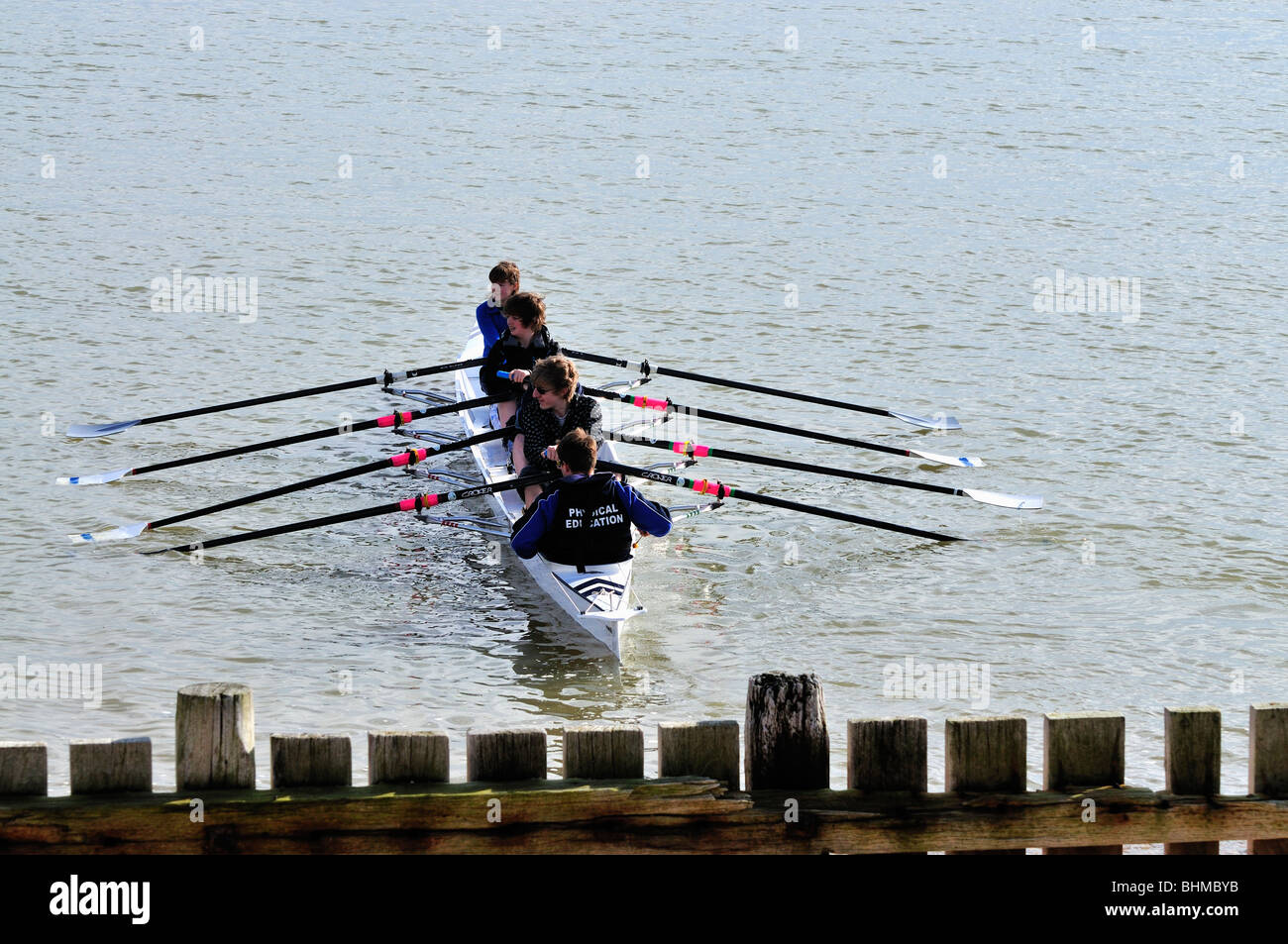 Rowing oars hi-res stock photography and images - Alamy