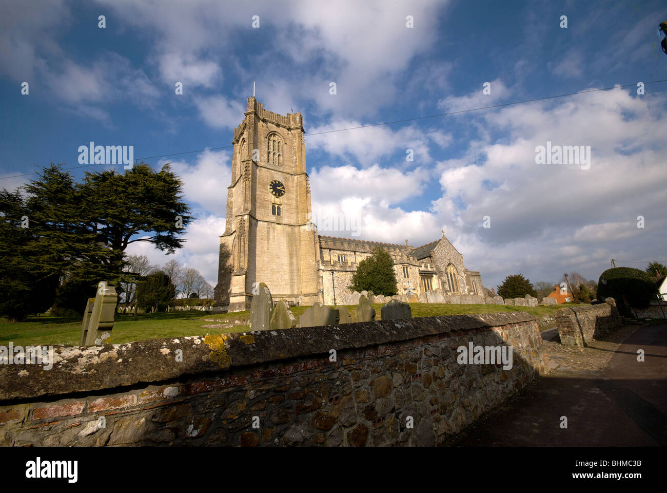 St Michaels Church Aldbourne Wiltshire UK Stock Photo - Alamy