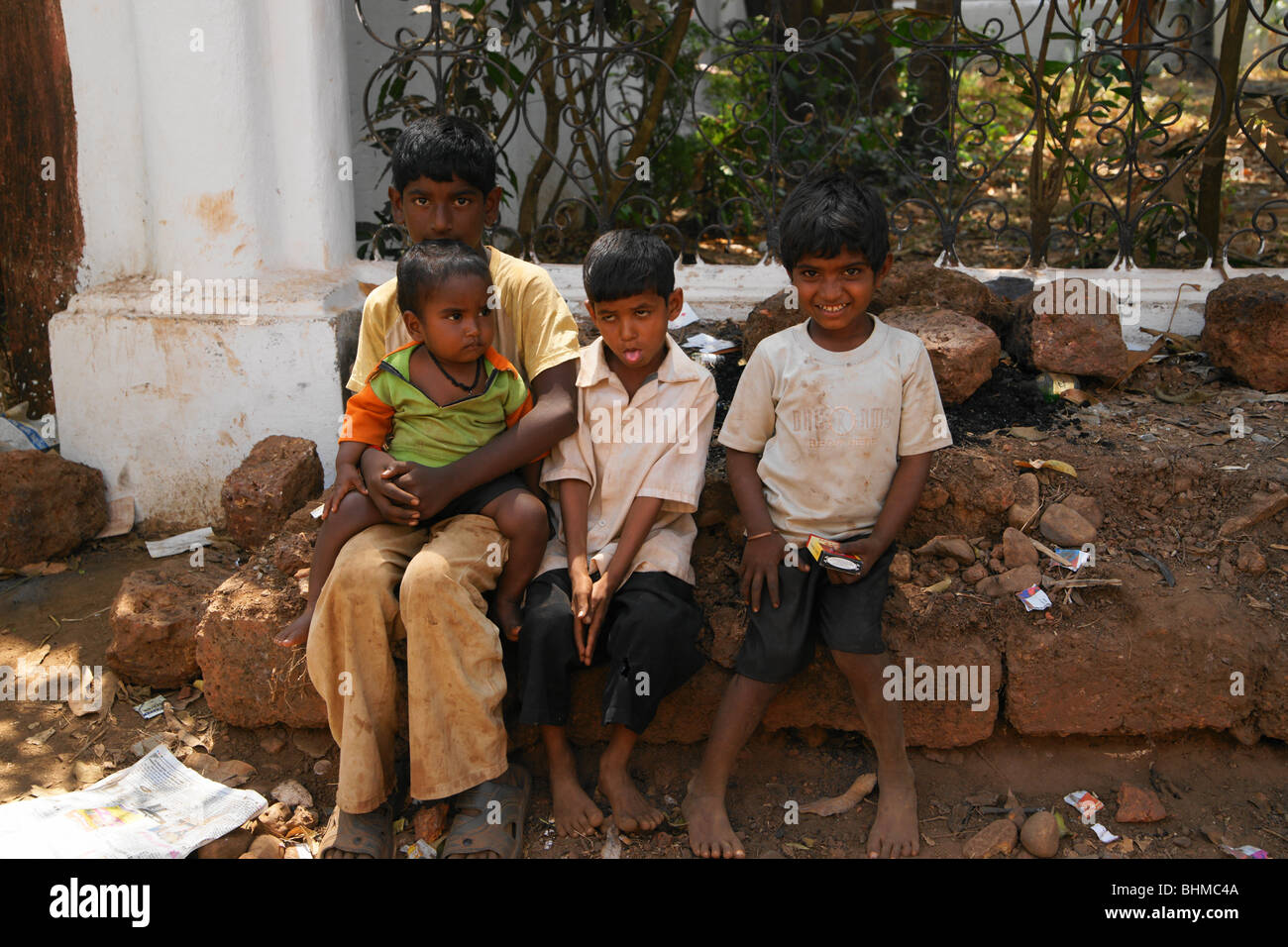 Children goa india hi-res stock photography and images - Alamy