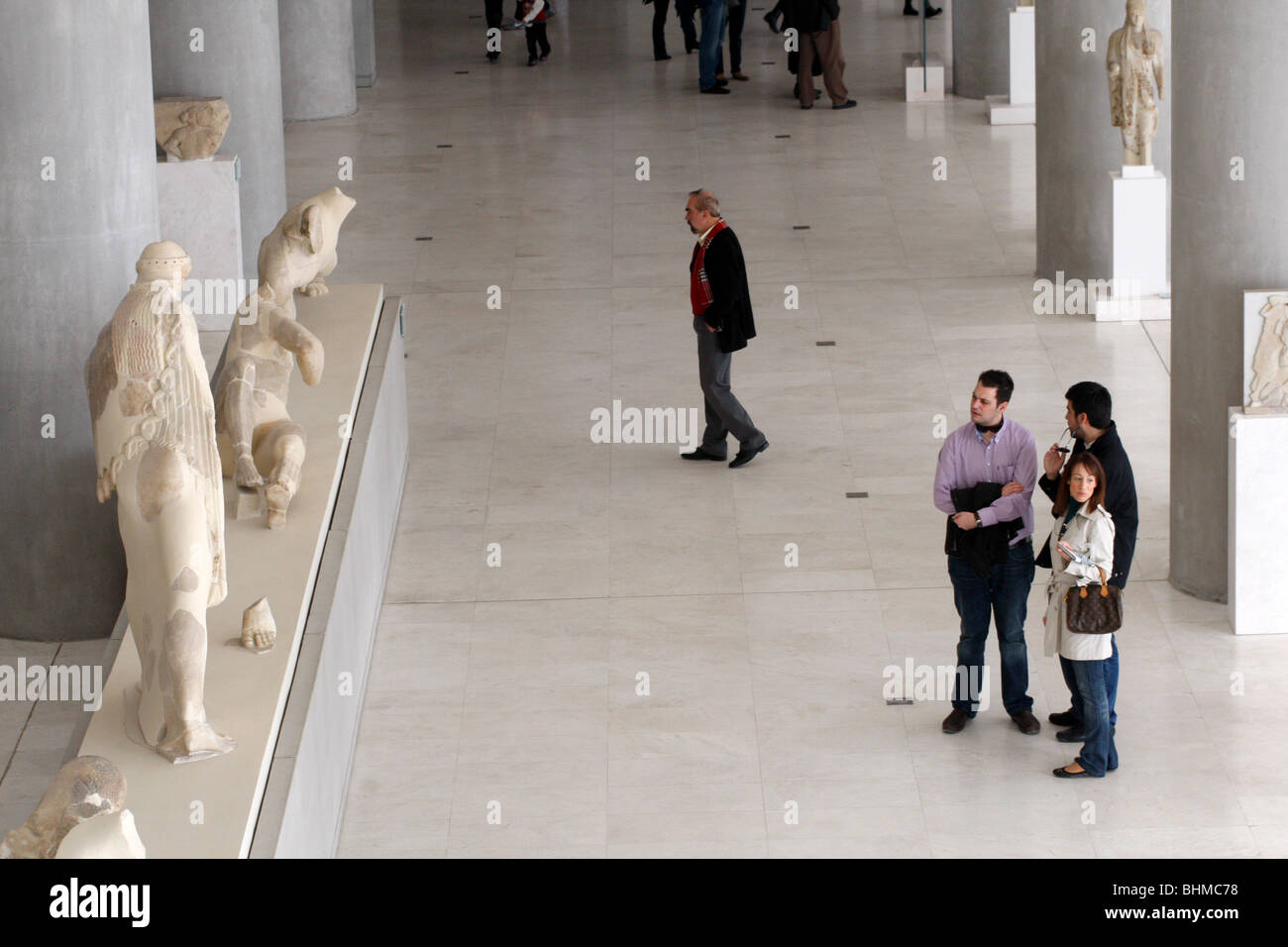 New Acropolis museum in Athens Greece Stock Photo - Alamy