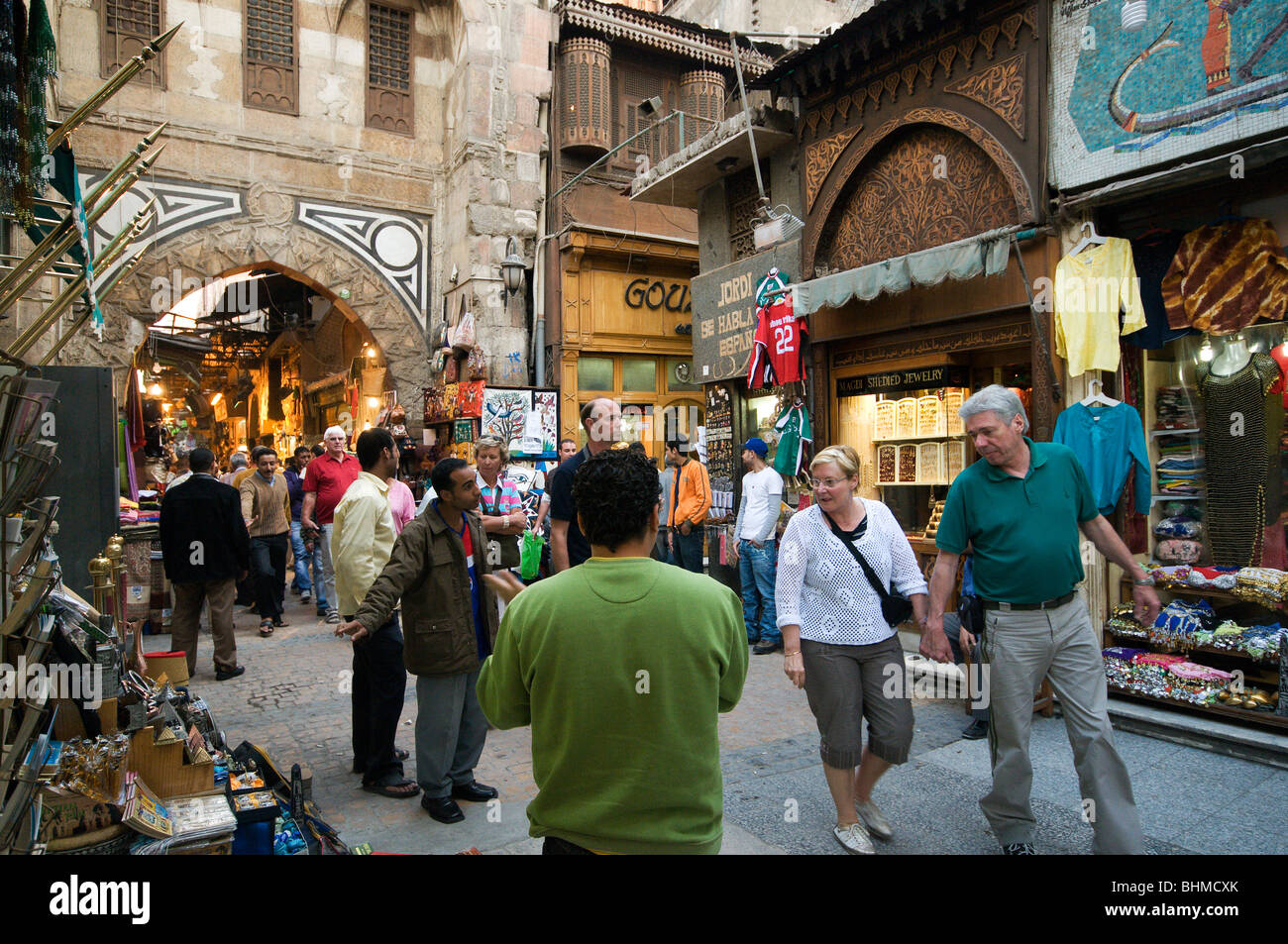 Khan el Khalili Bazaar Cairo, Egypt Stock Photo - Alamy