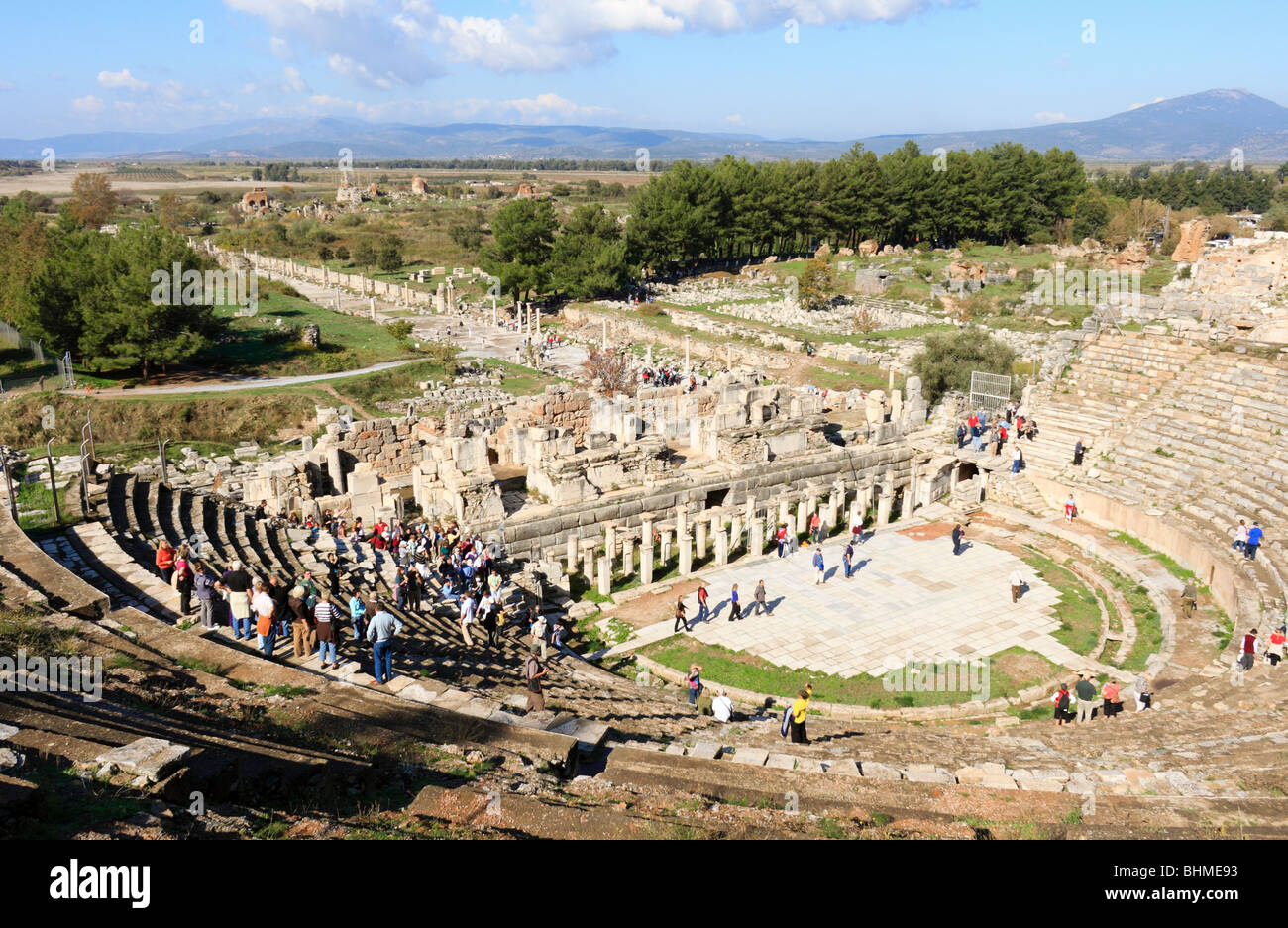 Ephesus amphitheatre hi-res stock photography and images - Alamy