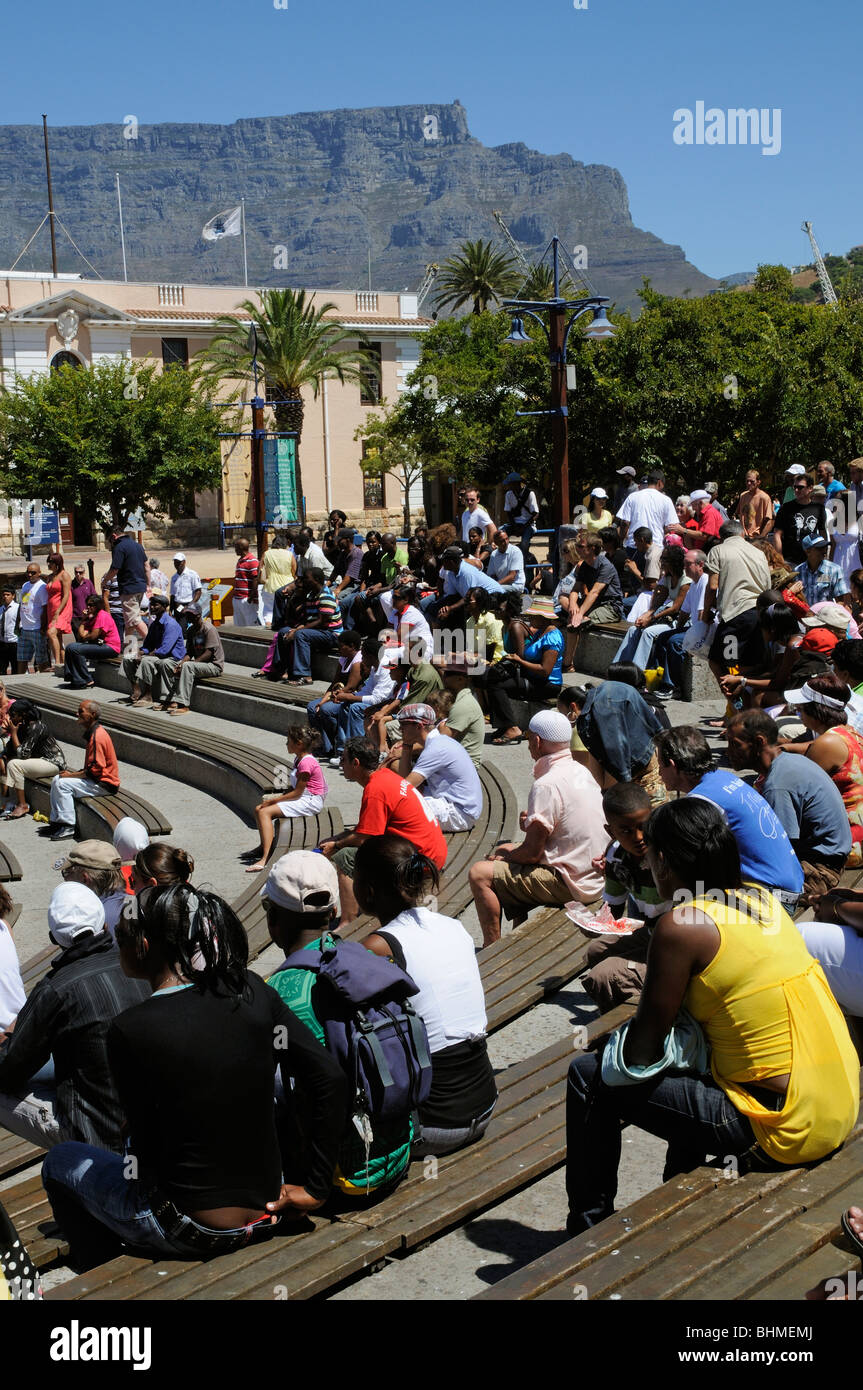 V&A Waterfront Cape Town South Africa the Amphitheatre live ...
