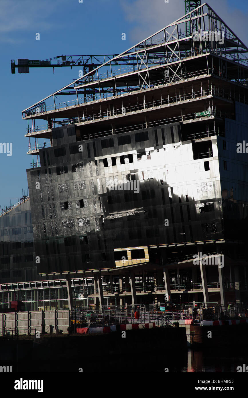 building under construction in Liverpool Stock Photo - Alamy