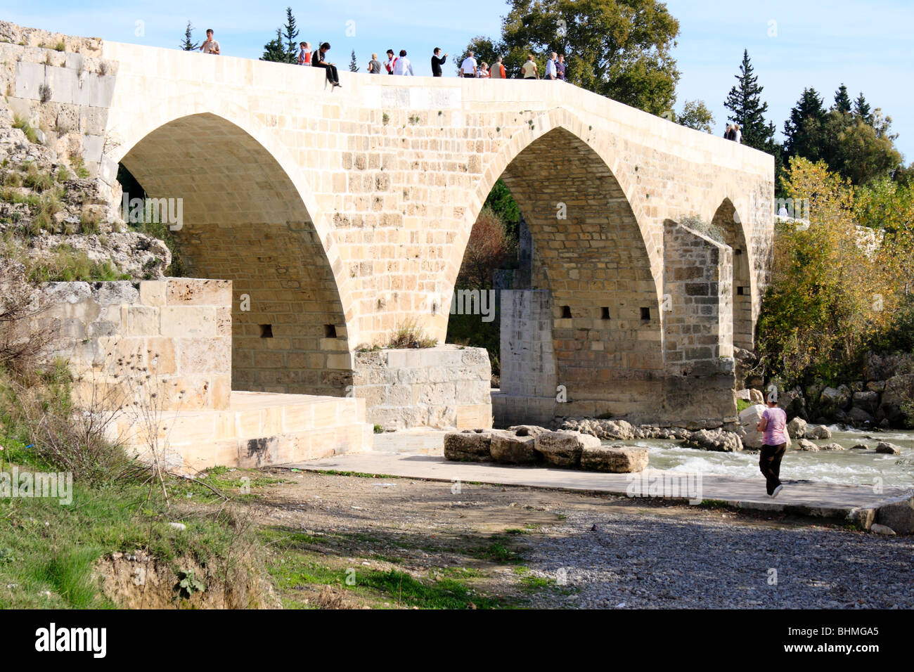 Turkey river bridge antalya ruins hi-res stock photography and images ...