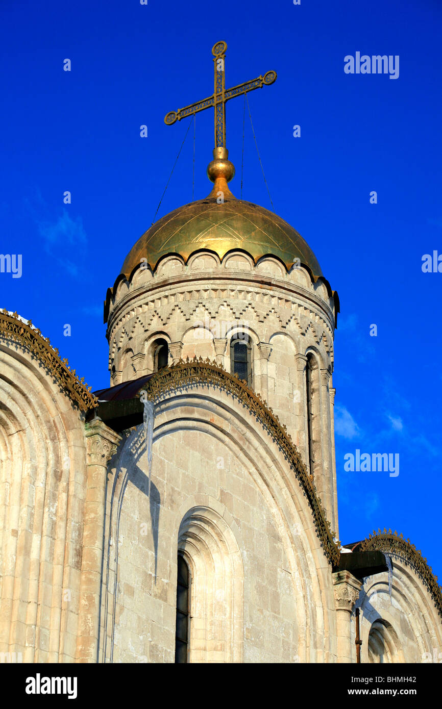 Gilded dome of the Dormition Cathedral (Assumption Cathedral) in ...
