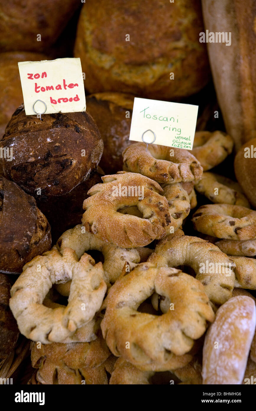 Holland, Amsterdam, bread and sweets typical Dutch Stock Photo - Alamy