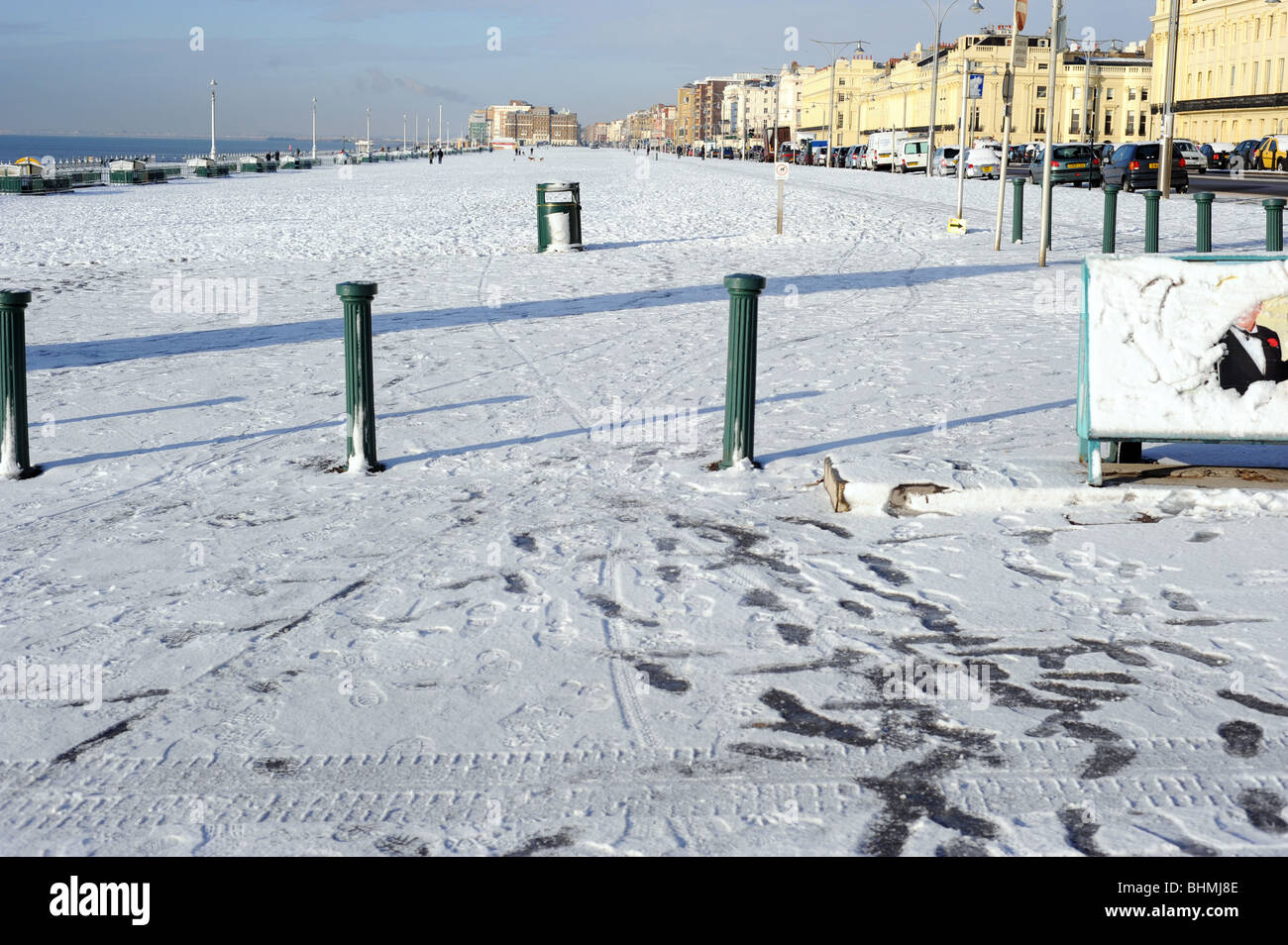 Hove Brighton England Snow Winter High Resolution Stock Photography and ...