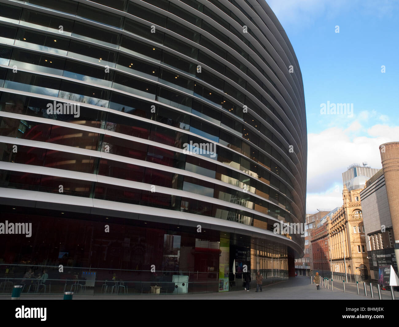 The Curve Theater in the Cultural Quarter of Leicester City Centre ...