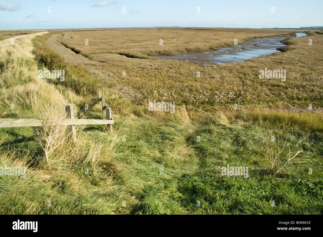 North Norfolk marshland, England Stock Photo - Alamy