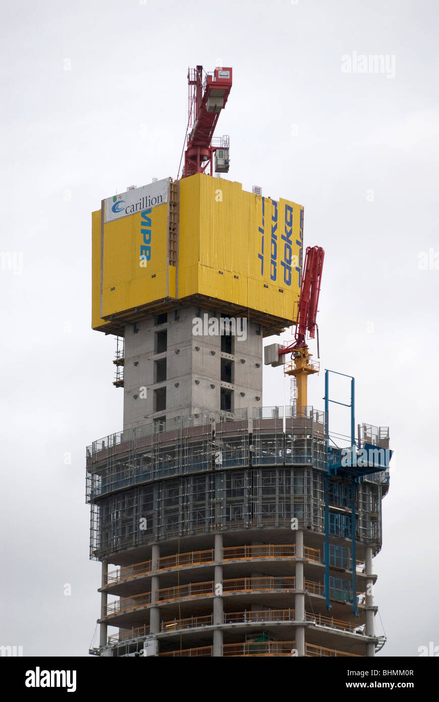 New tower building under construction Stock Photo - Alamy