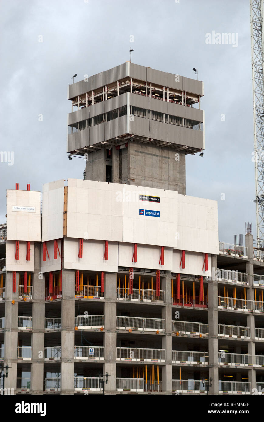 Laing o'rourke building under construction Liverpool UK Stock Photo - Alamy