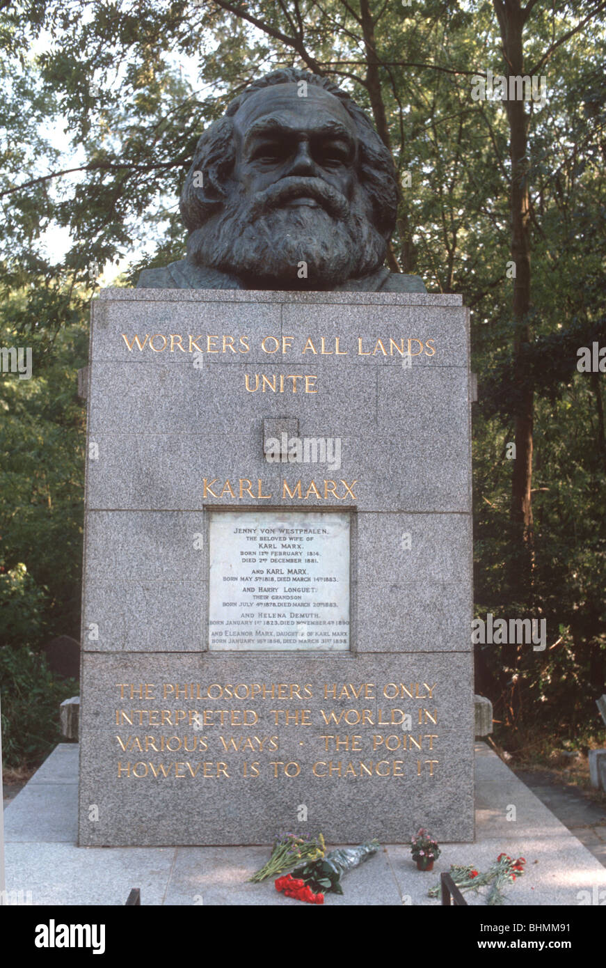 Karl marx tomb hi-res stock photography and images - Alamy