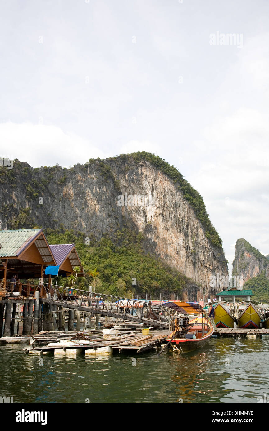 Muslim Village on Panyee Island Stock Photo - Alamy
