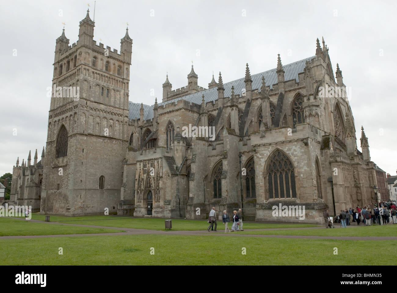 Uk exeter cathedral hi-res stock photography and images - Alamy