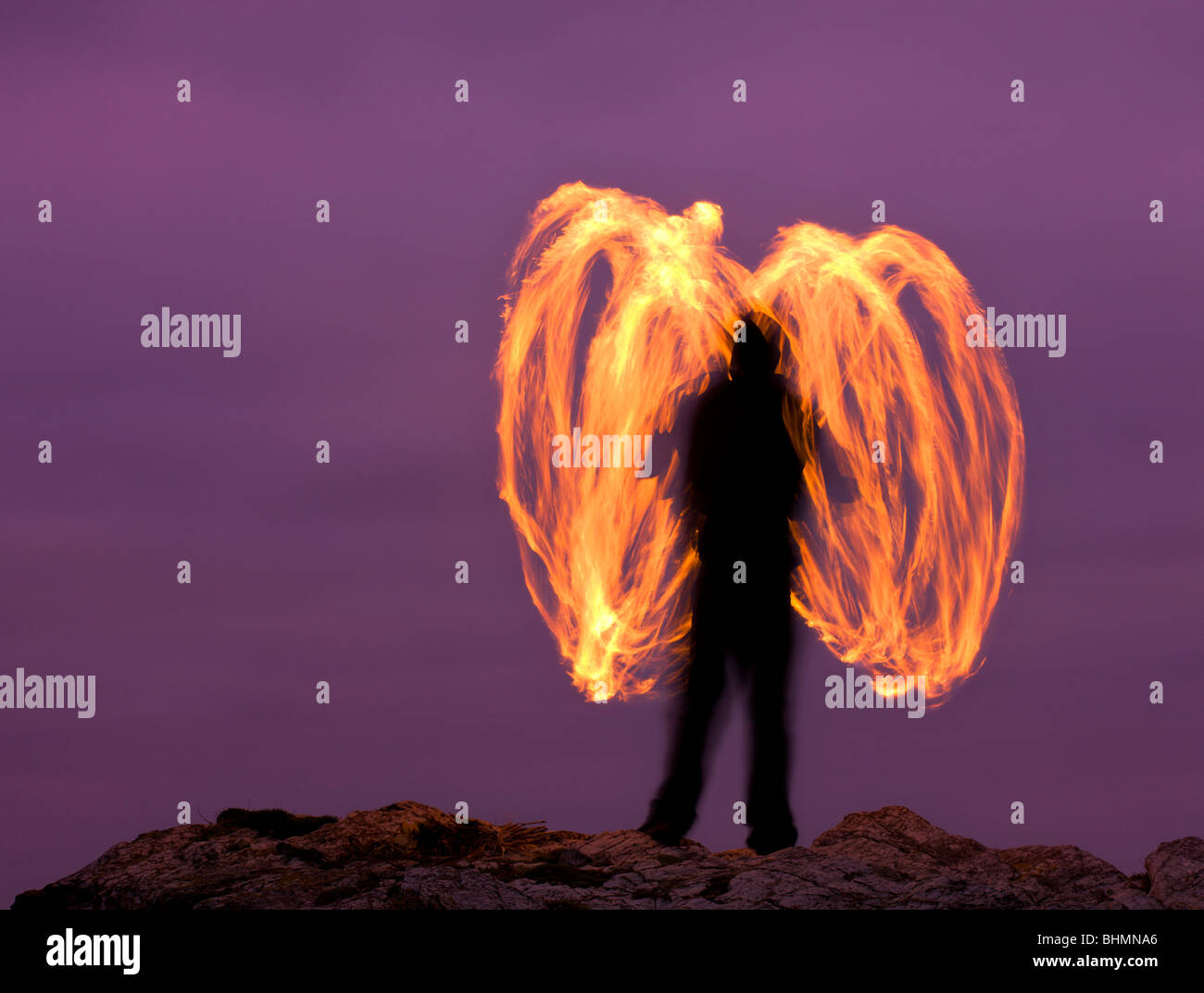 Twirling fire hi-res stock photography and images - Alamy