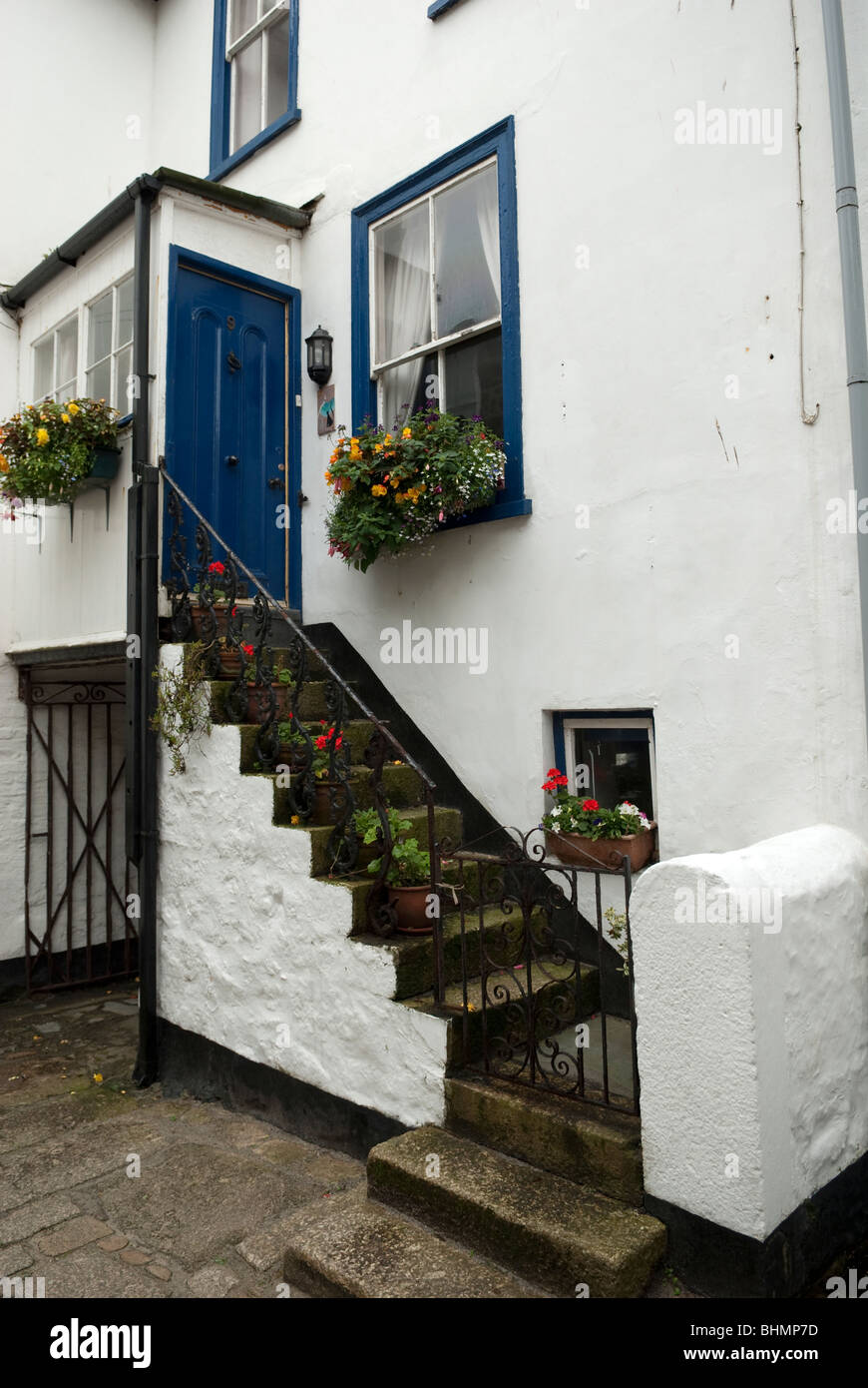 street scene St Ives Cornwall UK Stock Photo - Alamy