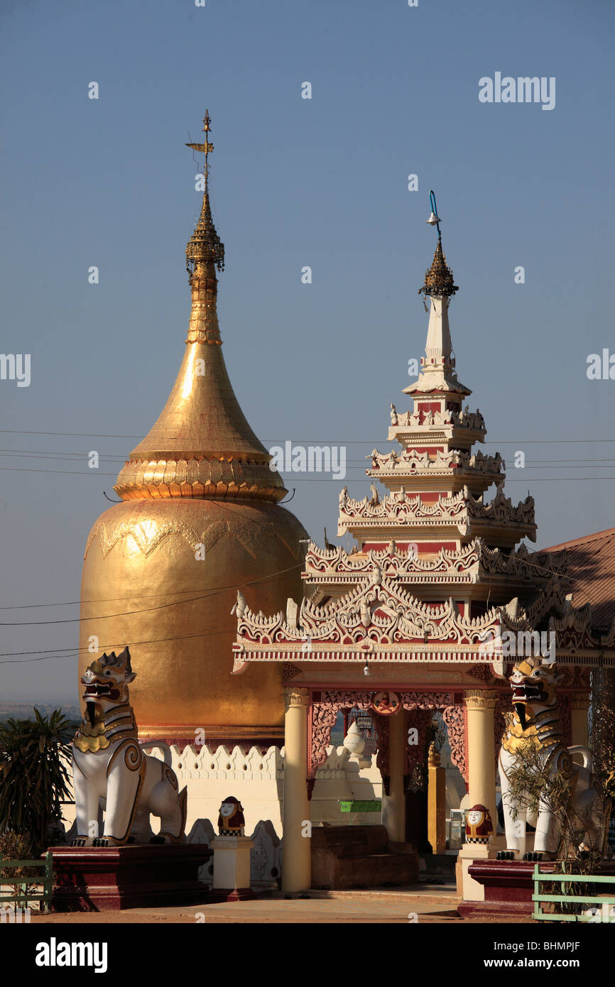 Myanmar, Burma, Bagan, Bupaya Stupa Stock Photo - Alamy